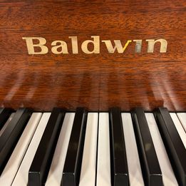 Baldwin Grand Piano-Model R-5'8" Satin Walnut Finish – washingtonpianos